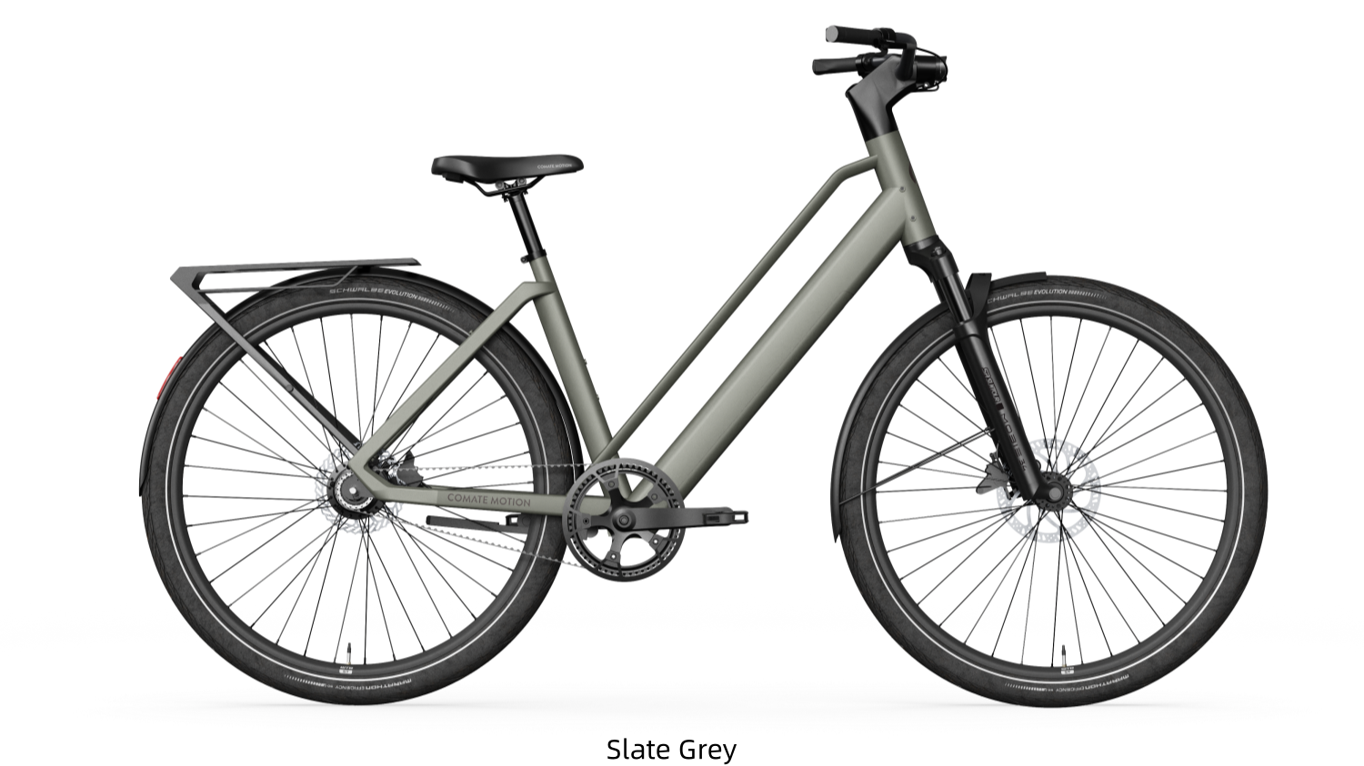 CC2 Cruiser Slate Grey – Comate Motion E-Bikes